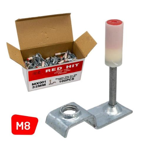 Red Hit MX001 M8 Tij Asma Tavan Barutlu Çivi (100 lü Paket) - Starwood ...
